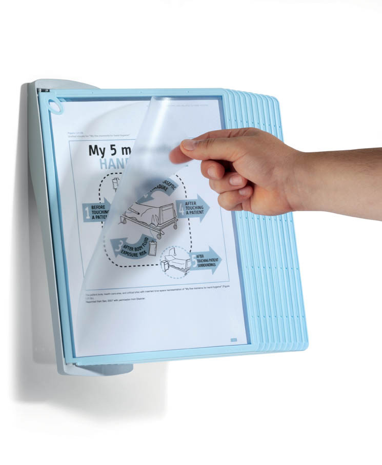 SHERPA BACT-O-CLEAN WALL 10 - šedo - světle modrá